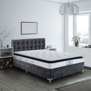 PEPS Crystal 8 inch King Pocket Spring Mattress Price in India - Buy ...