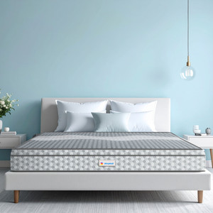 Sleepwell Ortho Pro Spring, Euro Top Finish, Triple-Zone Pocket Spring ...