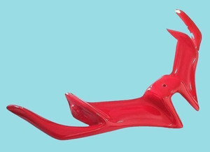 Look Lavish Red CNC Anti Drop Front Fork Frame Slider for Bajaj Dominar ...