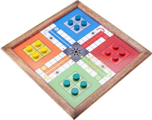 ORTUS Wooden Classic 2 in 1 Magnetic Ludo Snakes and Ladders _New01 ...