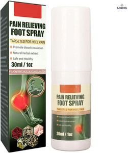 LORSHEL pain relieving foot spray relief for painful soles and swollen ...