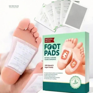 SERENIE SERENITY ENERGIZE HEALTH Ginger Foot Patch Foot Comfort Tired ...