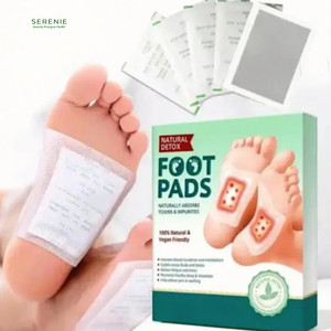 SERENIE SERENITY ENERGIZE HEALTH Ginger Foot Patch Relaxation Overnight ...