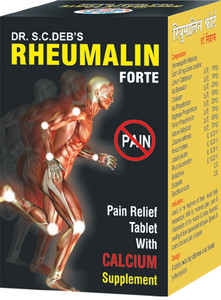 SCDHRL Rheumalin Forte Pain Relief Tablets with CALCIUM Tablets - Buy ...