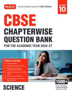 MTG CBSE Class 10 Chapterwise Question Bank Science For 2027 Board Exam ...
