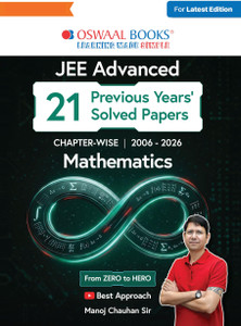 JEE Advanced Mathematics | Chapter-wise 21 Previous Years Solved Papers ...