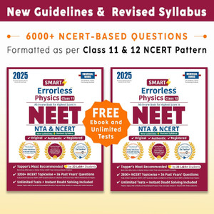 Errorless Physics NEET Class 11 & 12 (2025) - NCERT Based | 6000+ NCERT ...