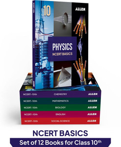 ALLEN Class 10 NCERT All-in-One Study material Package - 12 Multicolor ...