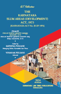 The Karnataka Slum Areas(Development) Act.1973 [Karnataka Act No.33 of ...