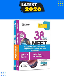 Arihant 38 Years NEET Chapterwise Solved Papers Physics, Chemistry ...