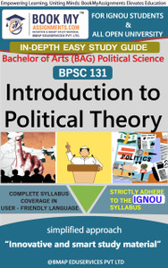 IGNOU BPSC 131 Introduction to Political Theory Study Guide (In Depth ...