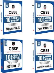 Drishti IAS CBSE Class 12 Sample Paper 2026, Combo Set of 4 Books ...