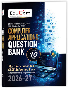 Educart CBSE Class 10 Computer Applications Question Bank 2026-27 ...