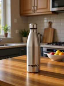 Snapple Hydro Plus Stainless Steel Water Bottle Single Wall ISI ...