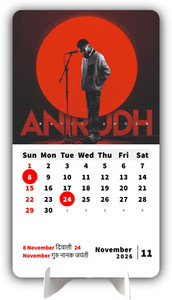 wrap craft Indian Pop Singers Calendar Photos & Quotes for People 2026 ...