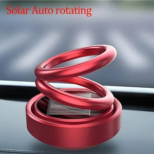 BORNTOGLOW Solar Spiral Car Air Diffuser I Sun Powered Aroma Freshener ...