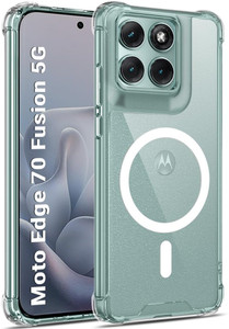 VAPRIF Back Cover for Motorola Moto Edge 70 Fusion 5G, Crystal Clear ...
