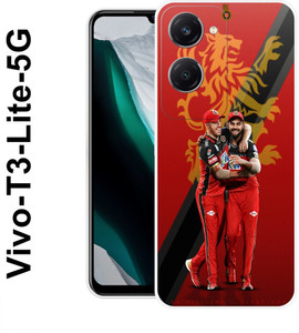 MASURA Back Cover for Vivo T3 Lite 5G, Virat, Kohli, AB De Villiers ...
