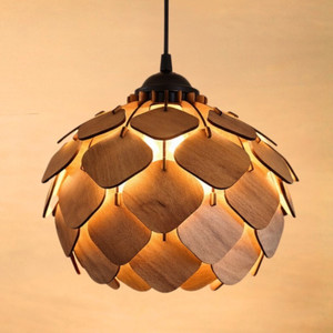 woodiography wooden pendant ceiling lamp decoration handcrafted primium ...