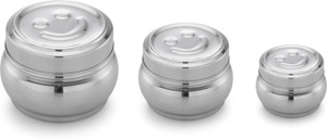 Dynore Stainless Steel Utility Container - 280 ml, 230 ml, 170 ml Price ...