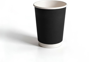 arrowpack Pack of 100 Paper Black Double Wall Cups Price in India - Buy ...