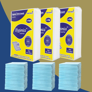 Hygienica 90 X 60 CM, Disposable Under Sheet Super Absorbent Polymer ...