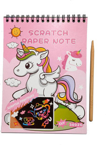 AKFLICKS Cartoon Printed Scratch Paper Regular Notebook Plain 10 Pages ...