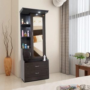 simple dressing table with mirror