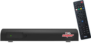 Dish TV Zing Super FTA - HD Set Top Box with Remote And Power Adapter ...