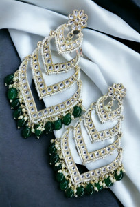 Flipkart.com - Buy Yuzi Jewells Exquisite Big Size Kundan Stone ...