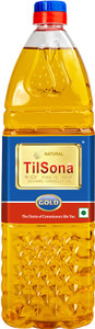Tilsona Pure Gingelly Til Oil 100% Pure & Natural Sesame Oil PET Bottle ...