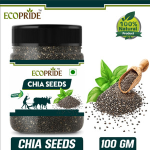 ECOPRIDE Premium Natural Chia Seeds | High In Protein & Fiber | Chia ...