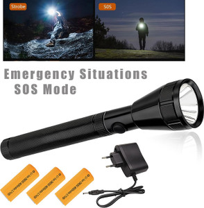CICASTO Ultra Bright LED Torch for Security Guards, Night Patrols and ...