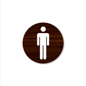 Mindcraftz Gents Toilet signboard wood texture Emergency Sign Price in ...