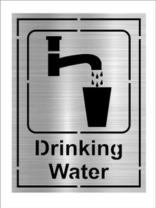 PATEL CORPORATION Acrylic Drinking Water Signage Board | Drinking Water ...