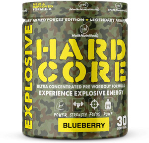 Hulk Nutrition Explosive Pre Workout For Energy, Muscle Pump, Strength ...