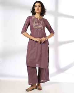avaasa set Women Kurta Palazzo Set - Buy avaasa set Women Kurta Palazzo ...