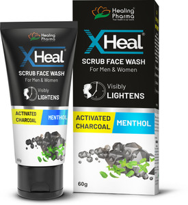 healing pharma Xheal Activated Charcoal FaceWash For Oily Skin | Dry ...