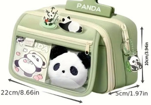 Flipkart.com | Akvanar Panda Pencil pouch Stylish Large Capacity School ...