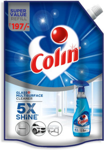Colin 1 Litre Refill , Glass and Surface Cleaner Liquid All-Purpose ...