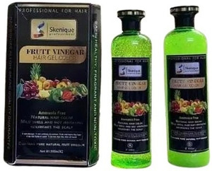 SKENIQUE PROFESSIONAL FRUIT VINEGAR HAIR COLOR DYE , NATURAL BLACK ...
