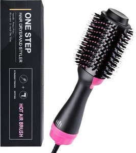 Vinayak 4 in 1 Electric Hot Air One Step Hair Blow Dryer Comb Volumizer ...