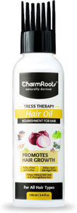 CharmRoots Tress Therapy For Hair Growth and Hair Fall Control Hair Oil ...