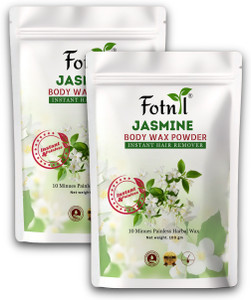 Fotnil Jasmine Wax Powder | Instant & Smooth Hair Removal | Pain-Free ...