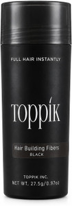toppik Hair Building Fibre 27.5gm Natural Black Hair Fiber - Price in ...