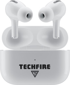 TECHFIRE BoomBuds TWS Earbuds with 100 HRS Playtime,(50ms Low Latency ...
