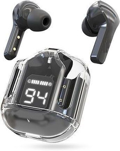 Jeteck Latest Wireless Earbuds ENC Noise Canceling Translucent Smart ...