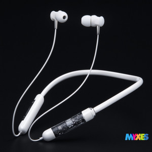 myxes Transparent Neckband Dual Tone Design,Dynamic Bass Sleek Look ...
