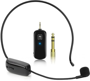 Urban Infotech "2.4G Wireless Headset Microphone with Receiver – Ideal ...