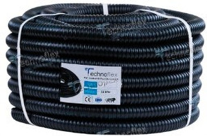 TECHNO FLEX TF-PFMC-BS-25 1 inch PVC Coated Flexible Conduit Pipes 30 ...